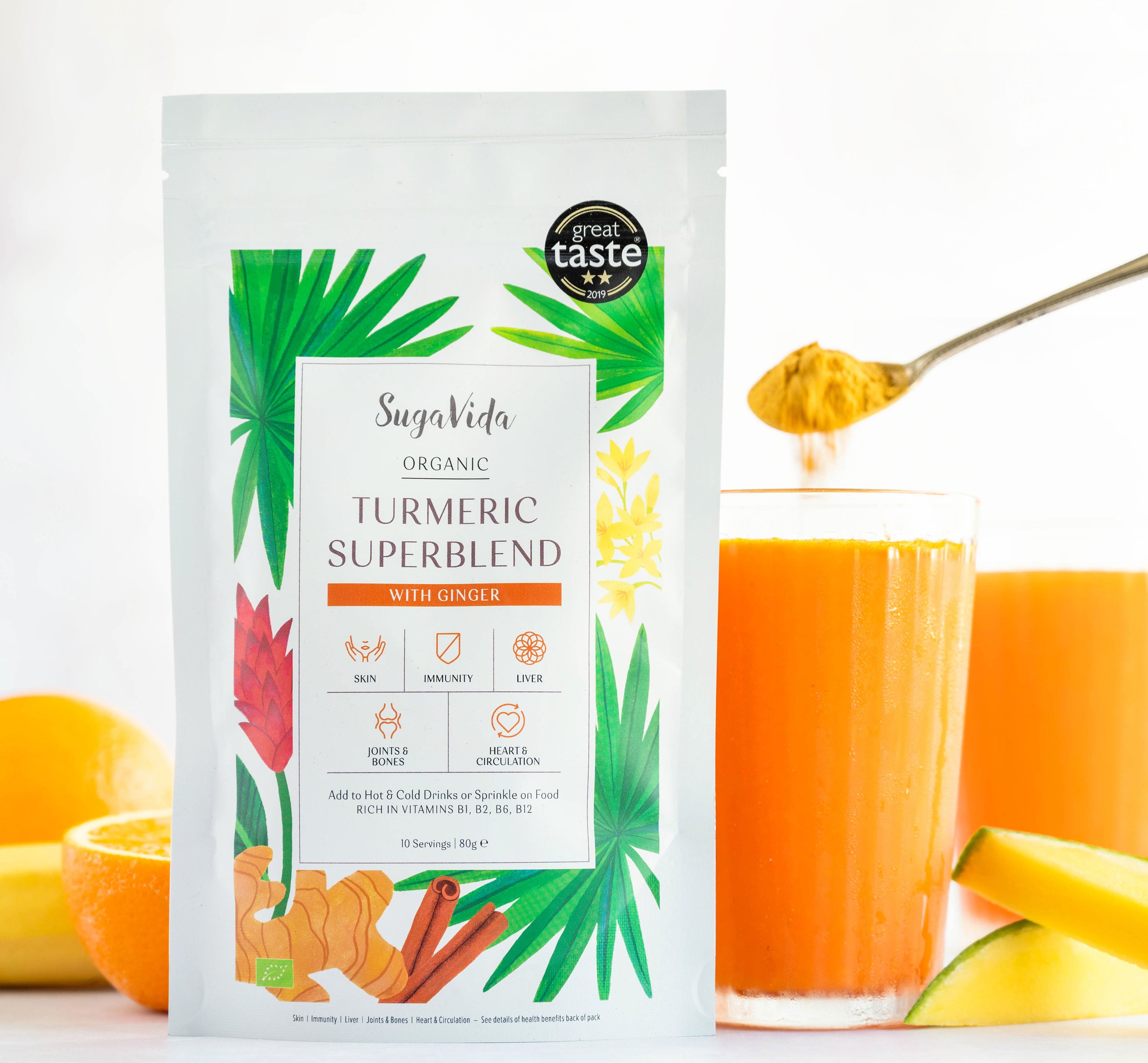 SugaVida Turmeric Superblend With Ginger